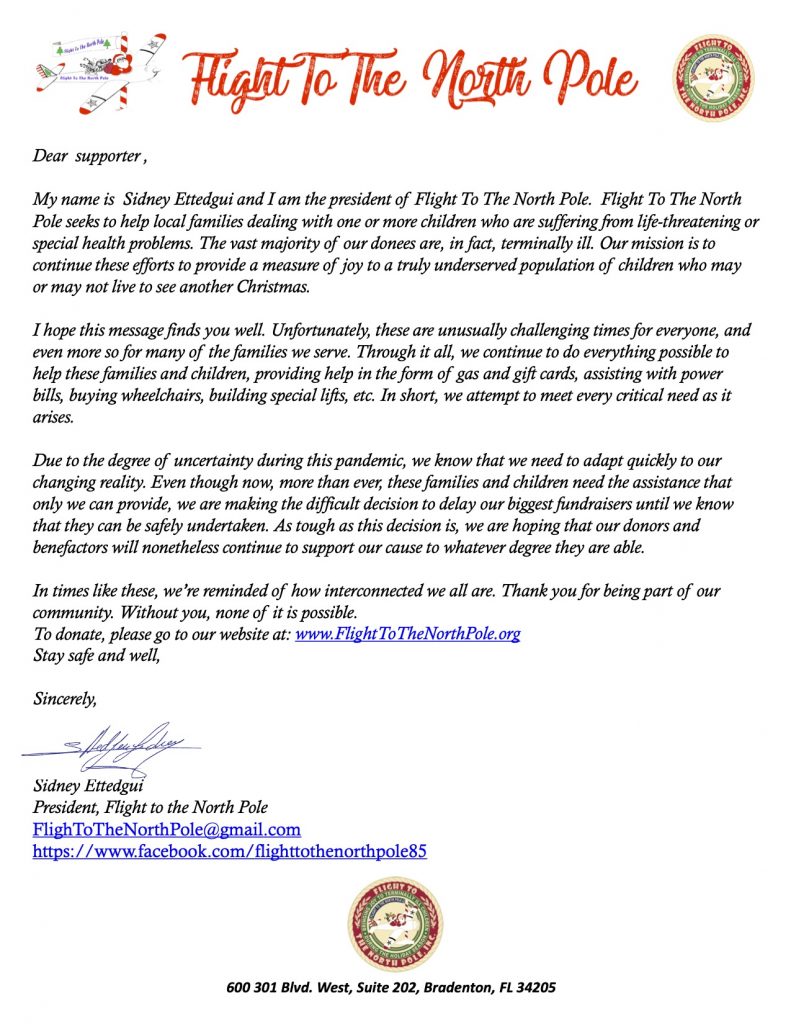 Home - Flight To The North Pole Official Website